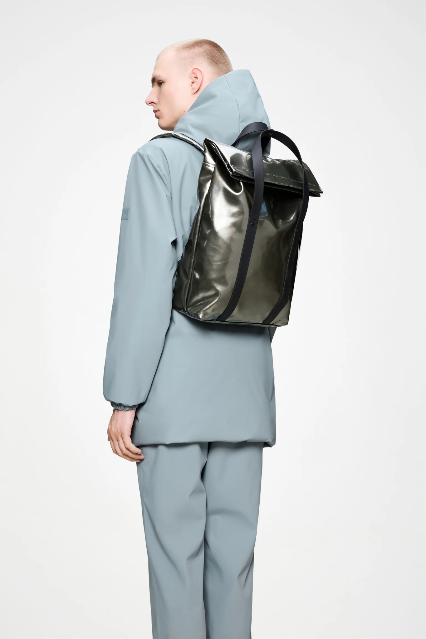 2 WAY TOTE BACKPACK W3 - RAVEN