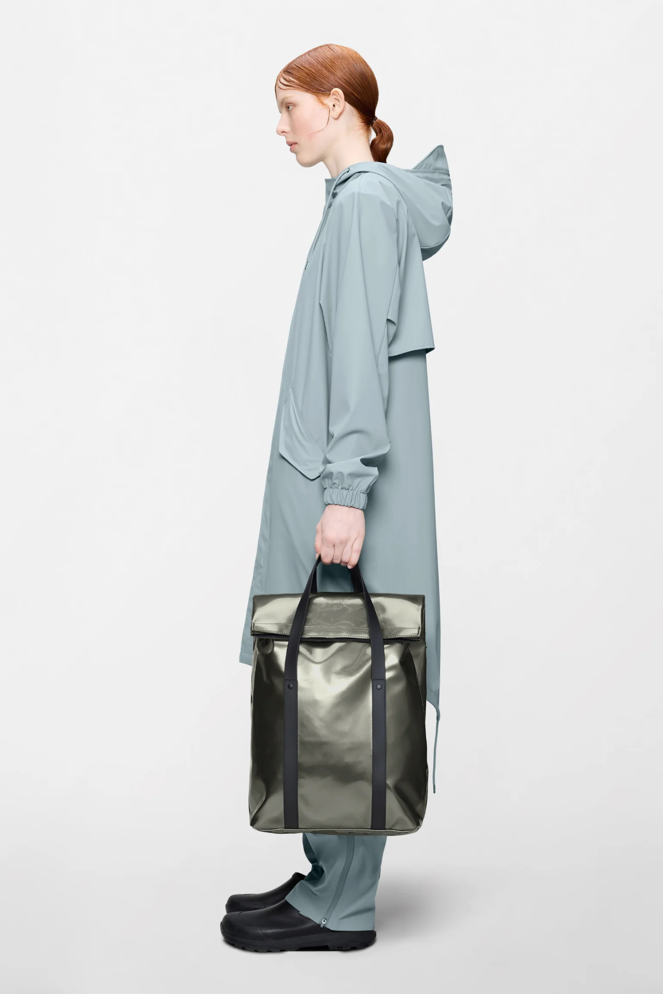 2 WAY TOTE BACKPACK W3 - RAVEN